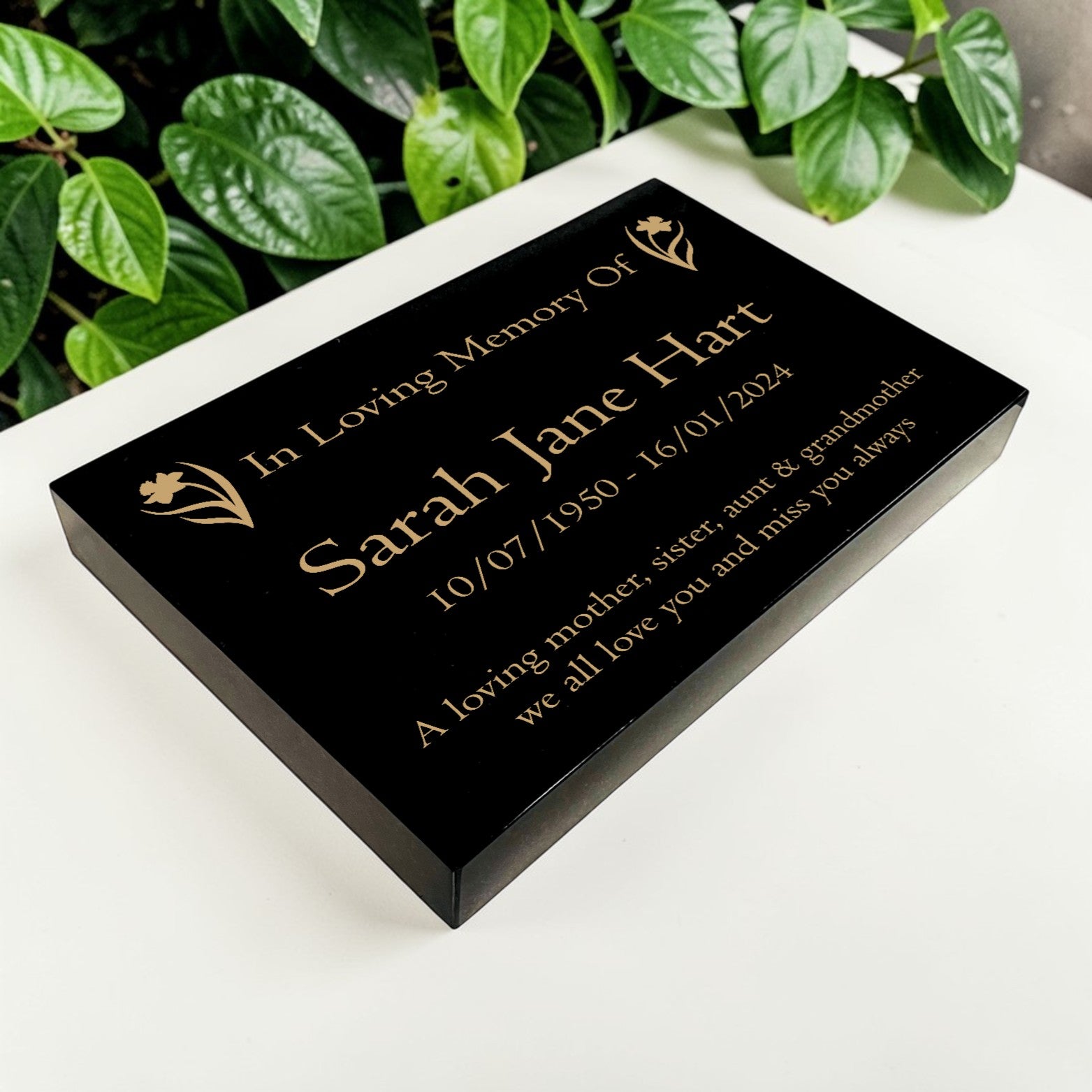 Granite Memorial Tablets | Memorials Direct