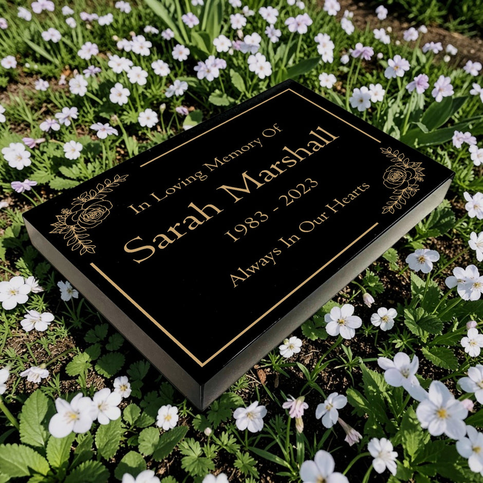 Granite Memorial Tablets | Memorials Direct
