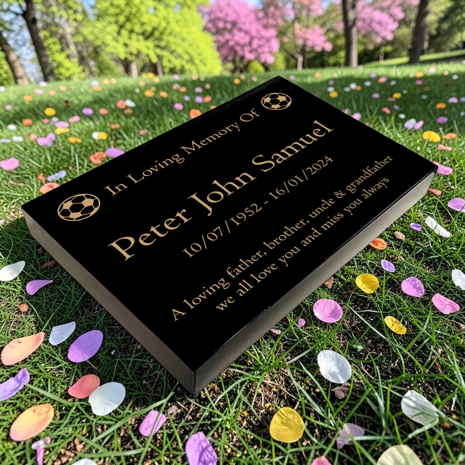 Granite Memorial Tablets | Memorials Direct