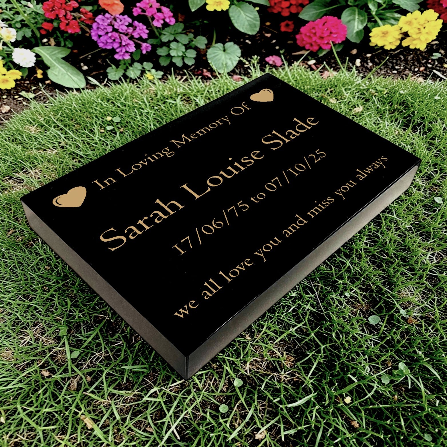 Granite Memorial Tablets | Memorials Direct