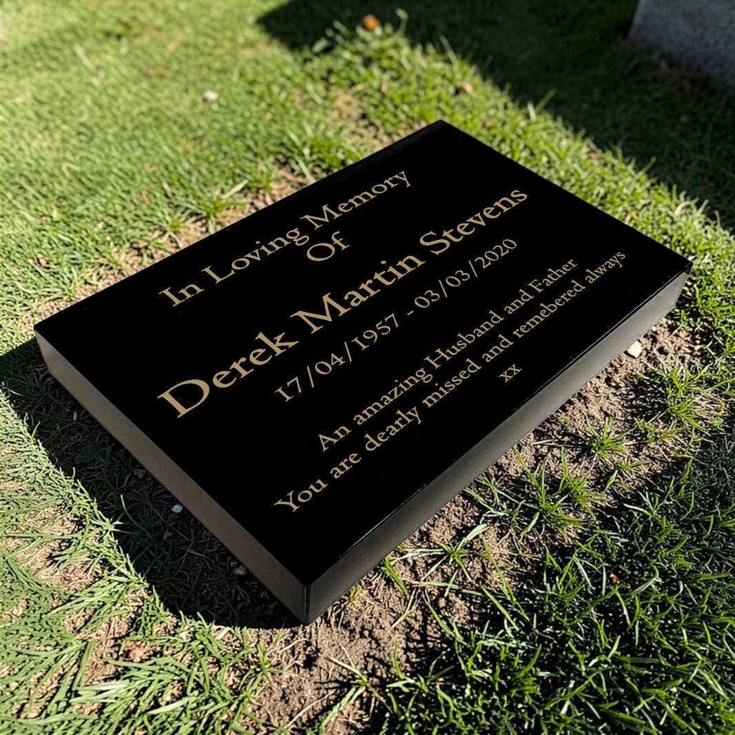 Granite Memorial Tablets | Memorials Direct