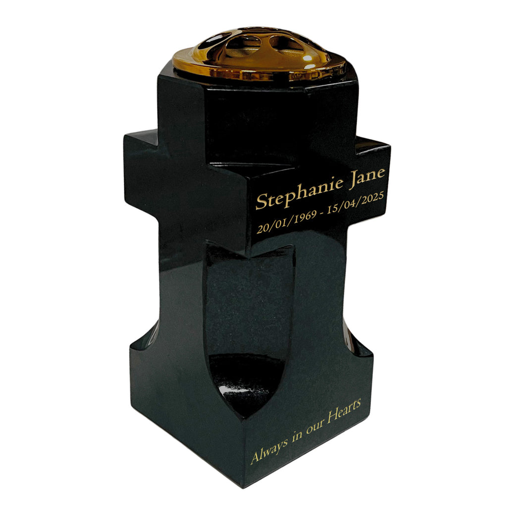 Grave Flower Pots | Granite Memorial Vases | Memorials Direct